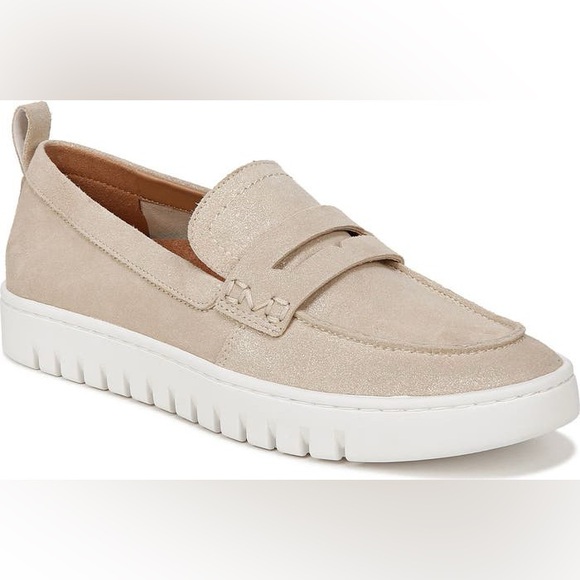 Vionic | Shoes | New Vionic Uptown Hybrid Penny Loafers In Gold Shimmer ...